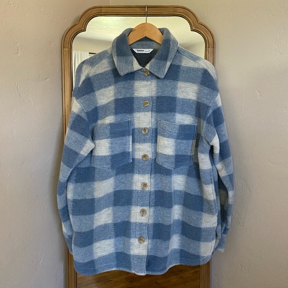 Sonoma | Jackets & Coats | Oversized Buffalo Check Shacket | Poshmark